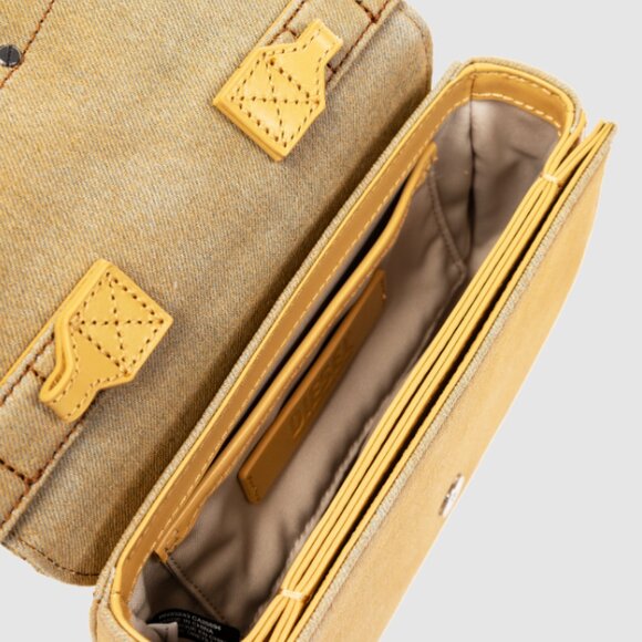 Diesel | Bags | Diesel Yellow Dr Shoulder Bag | Poshmark